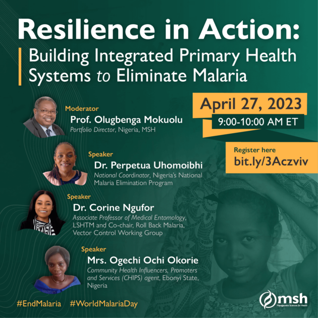 Resilience in Action: Building Integrated Primary Health Systems to Eliminate Malaria ...