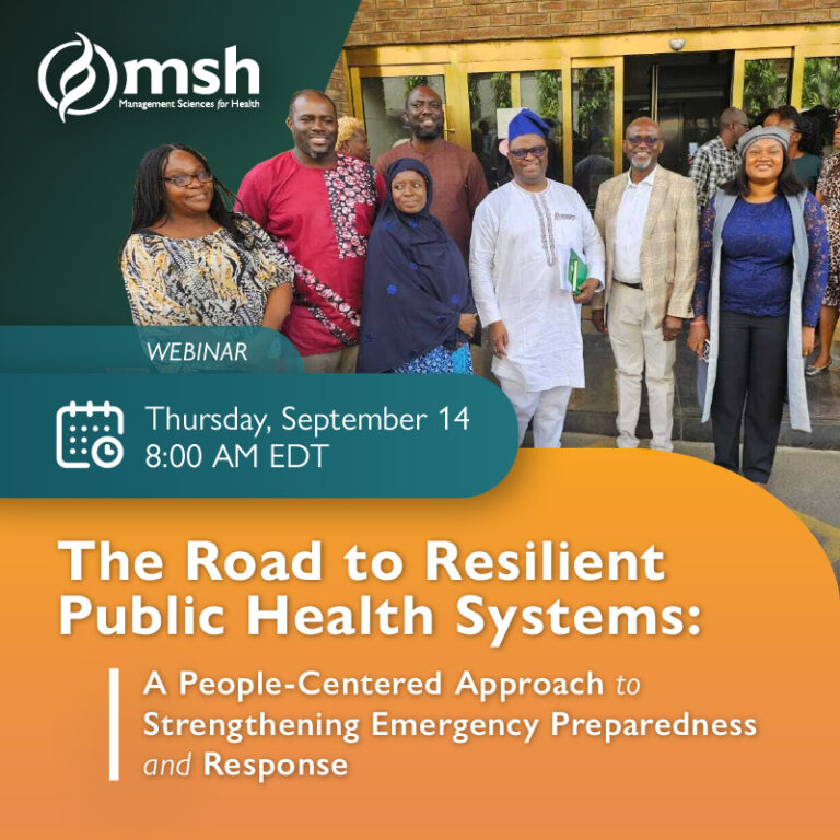 The Road to Resilient Public Health Systems: A People-Centered Approach ...