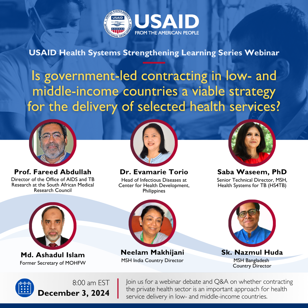 USAID Global Health E-Learning Center - Management Sciences for Health